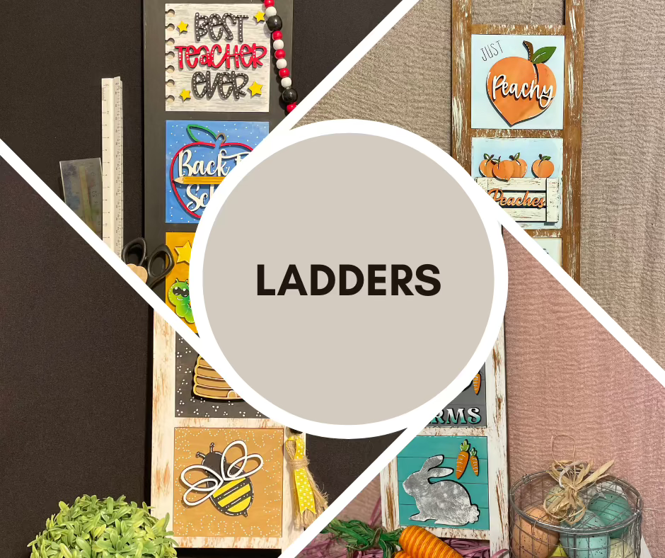 Interchangeable Leaning Ladders – CaliRae's